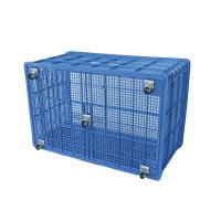 China Plastic Stackable Nestable Crates OEM Eco Friendly Strong Loading Capacity for sale