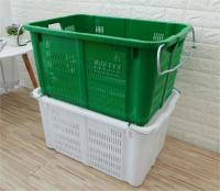 China Foldable Eco-Friendly Plastic Crate Customizable for Harvesting and Sale of Produce for sale