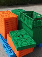 China Convenient Storange Tourtop Mesh Style Plastic Crates for Fruits and Vegetables for sale