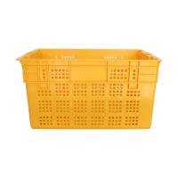 China ISO9001 Certified Tourtop Plastic Crate for Food and Fruit Storage in Supermarkets for sale