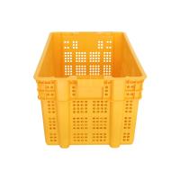 China ISO9001 Certified Tourtop Plastic Crate for Food and Fruit Storage in Supermarkets for sale