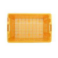 China ISO9001 Certified Tourtop Plastic Crate for Food and Fruit Storage in Supermarkets for sale