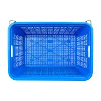 China Foldable Plastic Crate for Shopping 740x515x390mm Easy to Store and Transport for sale