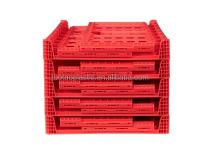 China Collapsing Folding Crate in 600x400 mm Size Perfect for Storing Fruits and Vegetables for sale