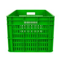 China Highly Durable Collapsible Chicken Cages Plastic Transport Crate for Poultry Farms for sale
