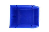 China Optimize your warehouse Plastic shelf bin with stackable design and optional divider for sale