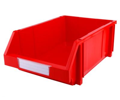 China Wall Mount Home Storage Bins Stackable Plastic Shelf Box for Workbench Efficiency for sale