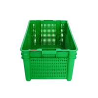 China Customized Logo Tourtop Heavy Duty Stackable Plastic Bin Container for Toy Storage for sale