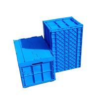 China Mesh Style Collapsible Plastic Crates for Easy Storage and Transport of Camping Vegetables for sale