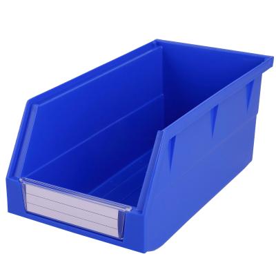 China Convenient PP Customized Color Plastic Shelf Bin for Tool Storage and Classification for sale