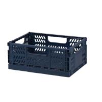 China Desktop Folding Collapsible Storage Crate for Home Small Organizer in Sample Style for sale