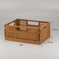 China Convenient Mesh Plastic Crates for Office Desk Stackable and Blue NO Foldable Design for sale