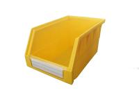 China Small Parts Storage Solution Stackable Solid Box Plastic Bin with Eco-Friendly Design for sale