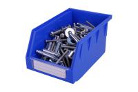 China Small Parts Storage Solution Stackable Solid Box Plastic Bin with Eco-Friendly Design for sale