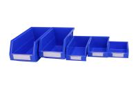 China Back Hanging Stacking Box Industrial Storage Plastic Shelf Bin Workbench Classification Crate for sale