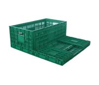 China Foldable PP PE Mesh Egg Crate Storage Boxes in Variety Color for Agricultural Harvest for sale