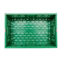 China Collapsible Stackable PP Mesh Moving Storage Plastic Foldable Crate Certificate ISO9001 for sale