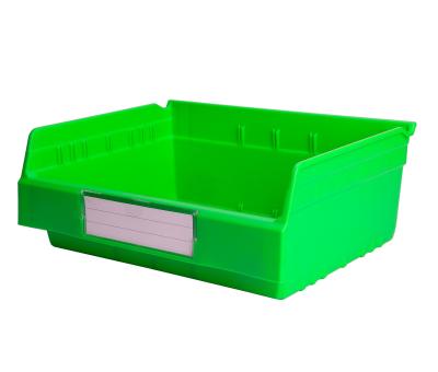 China Efficiently Store Tools in Warehouse with Stackable Plastic Bins Solid Box Style for sale