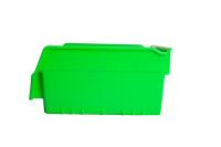 China Efficiently Store Tools in Warehouse with Stackable Plastic Bins Solid Box Style for sale