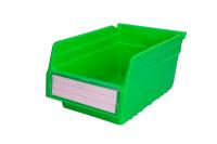 China Solid Box Style Plastic Bin for Tool Spare Parts and Stacking Shelf Organization for sale