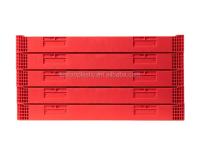 China Supermarket Collapsible and Foldable Plastic Storage Boxes with Logistic Transport for sale