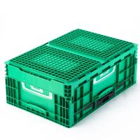 China PP Material Storage Bins Customized Heavy Duty Folding Container for Large Items for sale