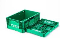 China PP Material Storage Bins Customized Heavy Duty Folding Container for Large Items for sale