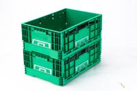 China PP Material Storage Bins Customized Heavy Duty Folding Container for Large Items for sale