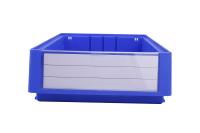 China Customized Logo Solid Box Plastic Storage Bin for Small Parts Storage in Warehouse for sale