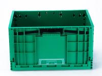 China Customized Logo Collapsible Crate for Warehouse Storage of Fruits and Vegetables for sale