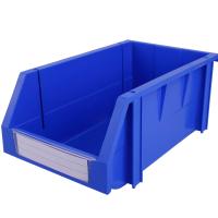 China Customized Color Plastic Storage Bin for Stacking Office Organizer in Workshop Spare for sale
