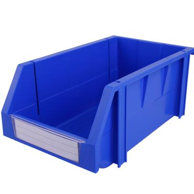 China Customized Color Plastic Storage Bin for Stacking Office Organizer in Workshop Spare for sale