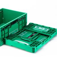 China Stackable Plastic Household Product for Warehouse Storage 400*300*230mm Dimensions for sale