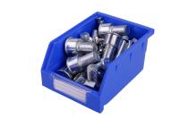 China PP Industrial Tools Picking Plastic Solid Box Shelf Hanging Storage Crates for Bolts for sale