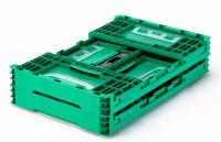 China Stackable Plastic Storage Container for Easy Stacking and Nesting in Warehouse for sale