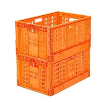 China Foldable Mesh Plastic Box Customized Vented Crate for Fruits and Vegetables in Bulk for sale