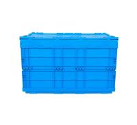 China Convenient and Space-Saving Collapsible PP Plastic Container for Warehouse Storage for sale
