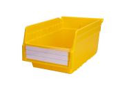 China PP Material Small Parts Storage Bins with Customized Color and Nestable Design for sale