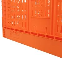 China PE/PP Material Stackable Folding Storage Box for Practical and Space-saving Storage for sale