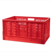 China 30kg Load Capacity Foldable Plastic Storage Bin for Industrial in Mobile Storage for sale