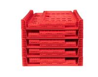 China Versatile Collapsible Plastic Farm Boxes for Easy Storage of Vegetables Fruits for sale