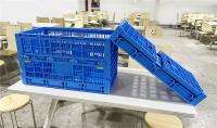 China Foldable PE Plastic Totes Container Heavy Duty Storage Solution with PE Material for sale