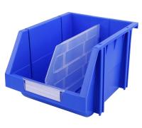 China Solid Box Style Warehouse Tool Picking Stackable Hanging Box with Optional Divider for sale