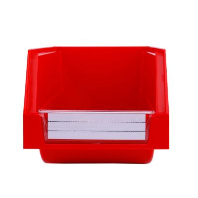 China Organize Your Workspace with Open Front Plastic Bins Industrial Durable Stacking PP Box for sale