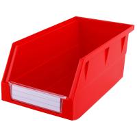 China Organize Your Workspace with Open Front Plastic Bins Industrial Durable Stacking PP Box for sale