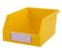 China Customized Logo Rectangle Office Organizer Bins PP Stackable Solid Boxes for Small Parts for sale
