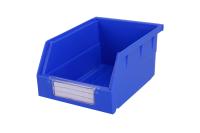 China Customized Logo Rectangle Office Organizer Bins PP Stackable Solid Boxes for Small Parts for sale