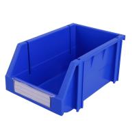 China Warehouse Equipment Storage Stack Parts Tool Plastic Bin with and Customized Color for sale
