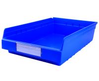 China Solid Box Style Small Parts Storage Bins Industrial Warehouse Equipment Storage Shelf Bin for sale