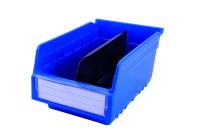 China Small Parts Storage Plastic PP Toy Storage Crate for Workbench Plastic Shelf Bin for sale